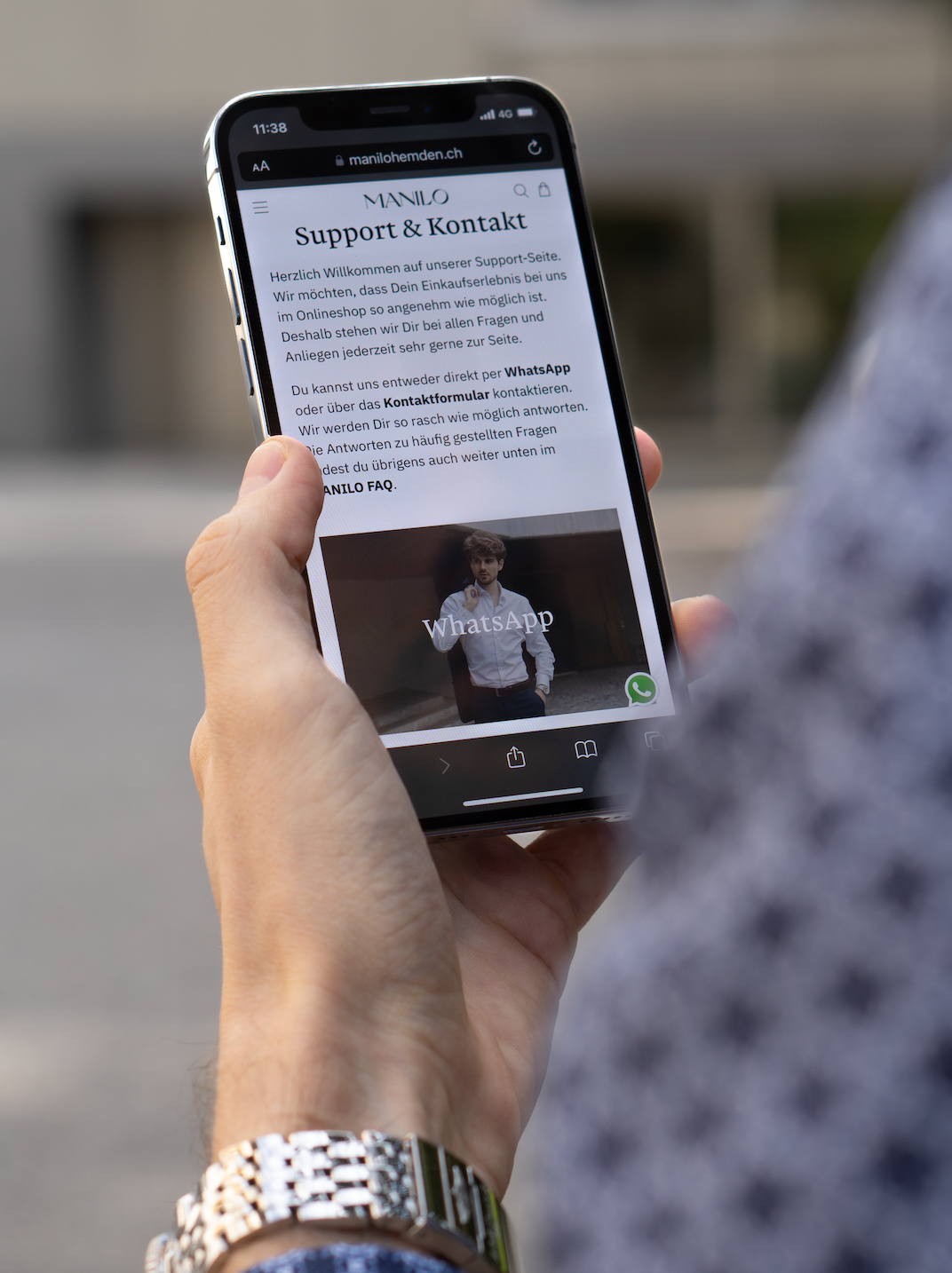 Support & Contact - MANILO